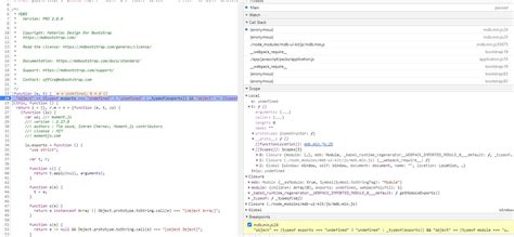 mdb min js 24 uncaught typeerror cannot set property and material