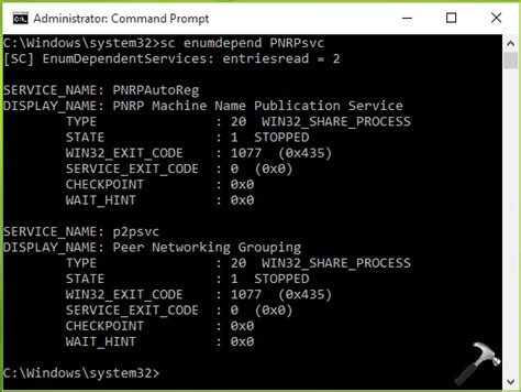 [fix] error 1068 the dependency service or group failed to start