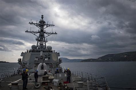 Commercial Ships Hit By Missiles In Houthi Attack In Red Sea Us
