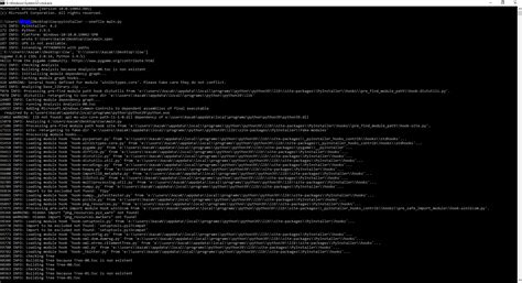 python exe file isnt opening pyinstaller stack overflow