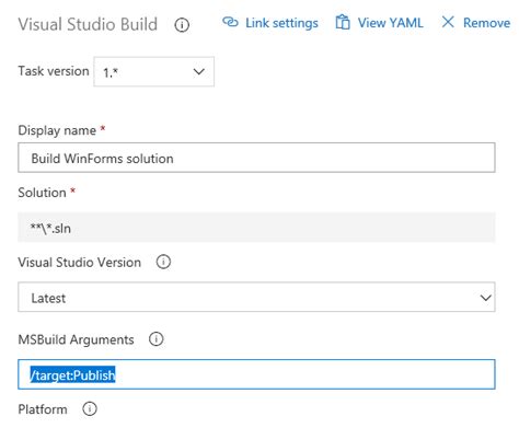azure devops stop ssdt being published when msbuild publish run