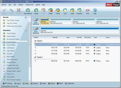 extend partition of windows server 2003 with professional windows