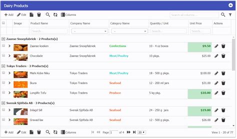 php data grid enterprise grade php grid solution