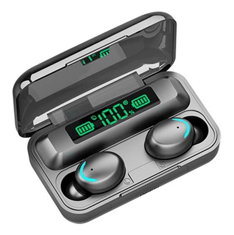 Fone De Ouvido In Ear Sem Fio F9 5 Preto Mercadolivre