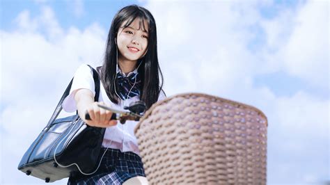 清纯美女学生妹高清桌面壁纸壁纸【3】 美女静态壁纸 静态壁纸下载 元气壁纸