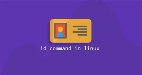 id command in linux linuxize