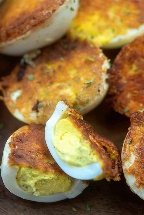 Fried Deviled Eggs That Low Carb Life