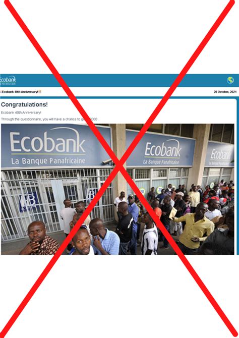 Fact Check Sorry Ecobank Not Offering 3000 Present On 40th