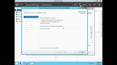 installing active directory windows server 2012 r2 vmware workstation