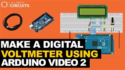 make a digital voltmeter using an arduino video 2 youtube