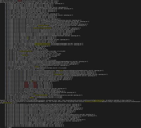 fetching event definitions failed internal server error graylog