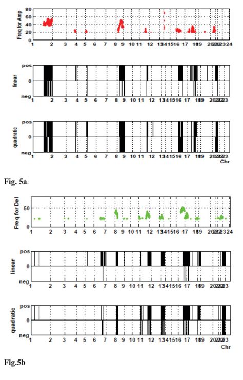 Line Maps Of Genomic Locations For The Significant Dna Aberrations Mrna