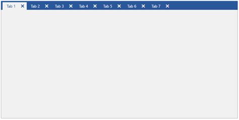 wpf tabcontrol pin and close telerik ui for wpf