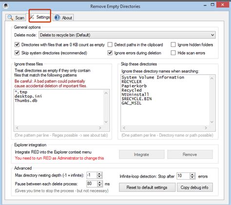 how to remove empty folders in windows 10