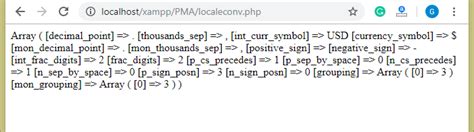 php localeconv function javatpoint