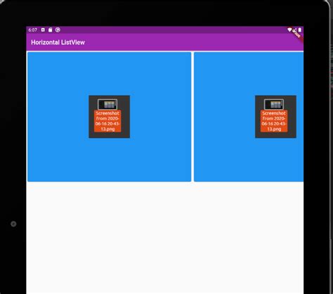 [solved] tappable horizontal list view in flutter how do i make a