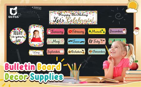 Confetti Happy Birthday Bulletin Board Lets Celebrate
