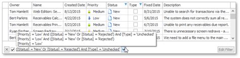 tutorial data filtering basics and filter panel settings winforms