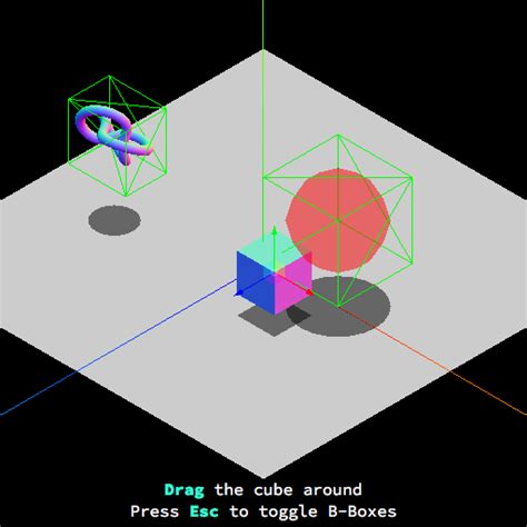 bounding volume collision detection with three js game