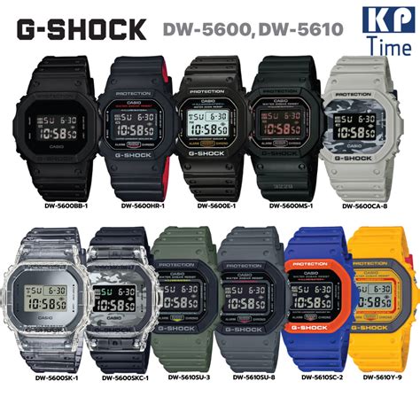 Casio G Shock นาฬิกาข้อมือผู้ชาย รุ่น Dw 5600 Dw 5610 ของแท้ประกัน
