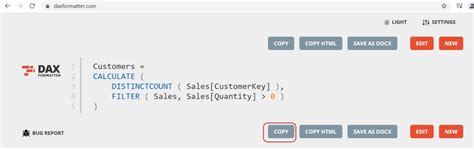 formatting dax sqlskull