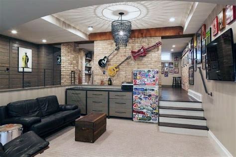 Top 70 Best Finished Basement Ideas Renovated Downstairs Designs