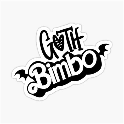 Goth Bimbo Barbie Cutesy Version Sticker For Sale By Gothmochi