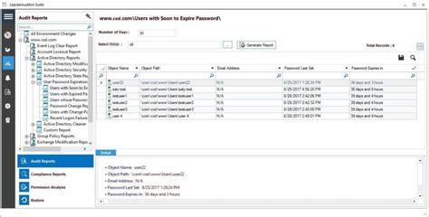 find password expiration date for ad users [ powershell