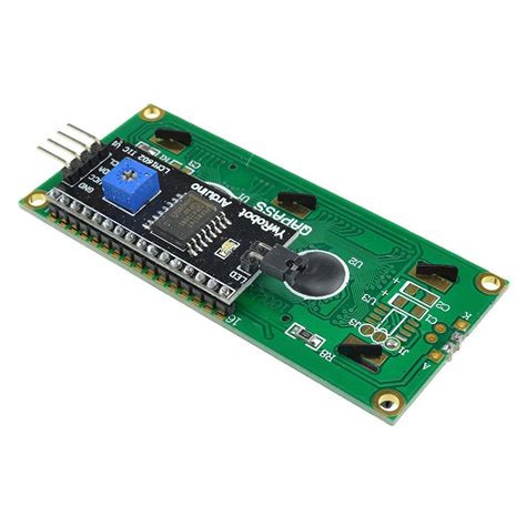 1602 16x2 lcd display iic i2c twi spi serial interface