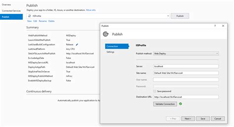 c wcf publish in iis can not get wsdl definition stack overflow