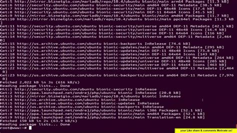 how to install nette php framework with apache2 on ubuntu 18 04 youtube