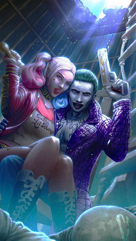 236 Wallpaper Harley Quinn X Joker For Free Myweb