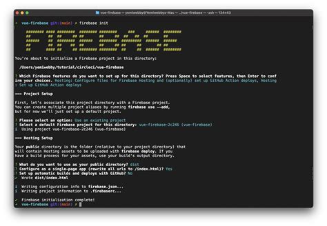 automate deployment of a vue js application to firebase circleci
