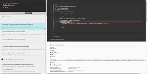 arrays illegal offset type laravel stack overflow