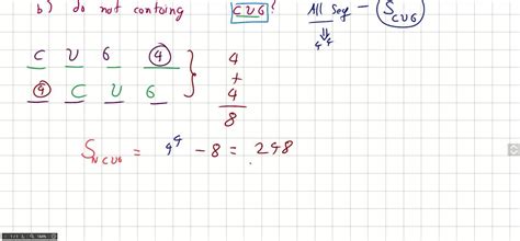 How Many 4 Element Rna Sequences A Contain The Base U B Do Not