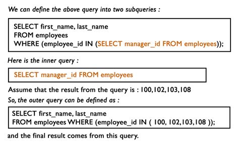 mysql subquery exercises find the names of the employees