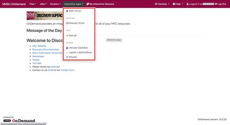 interactive apps high performance computing