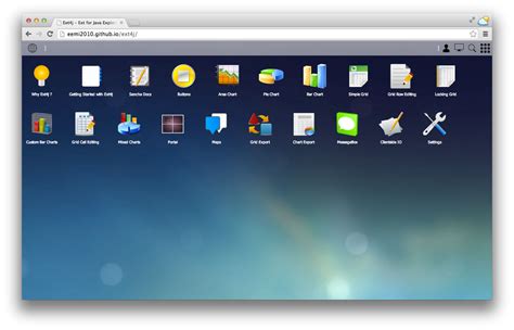 ext4j ext js for the java platform
