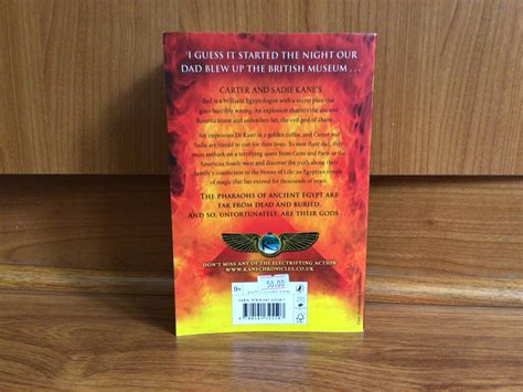 Kane Chronicles The Red Pyramid By Rick Riordan Bookworms Heaven