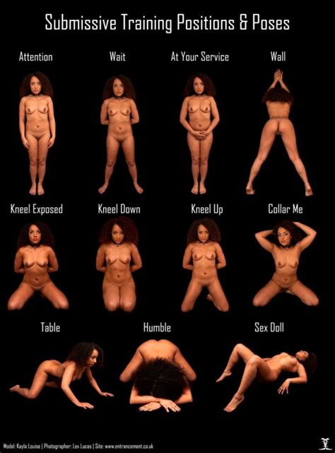 submissive training positions and poses lonewolf13
