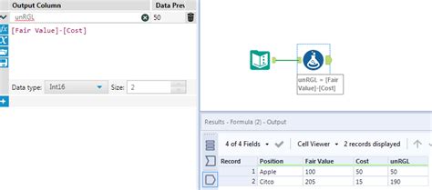 solved creating a calculated column alteryx community