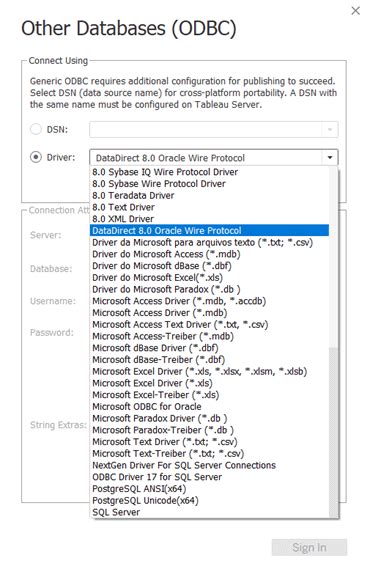 How To Build Tableau Reports On Oracle Data Using The Datadirect Oracle