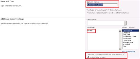 programmatically create calculated field in sharepoint 2010
