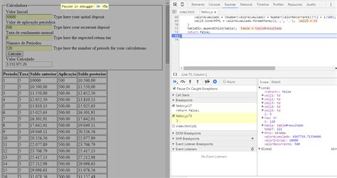 javascript form loosing dynamically created table after function