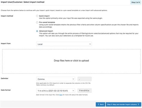 how to import customer data from magento into woocommerce
