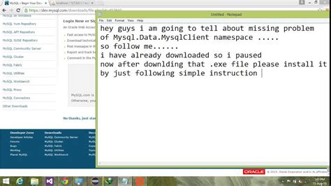 the type or namespace name data does not exist in the namespace