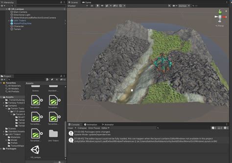 game development how to move terrain to another unity project file