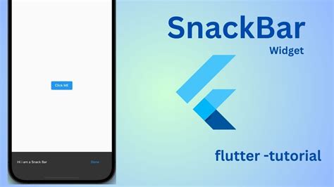 snackbar how to add snackbar in app using flutter[2023] android and