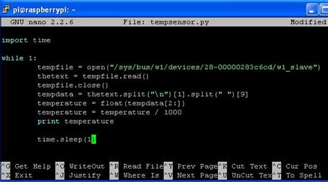 ds18b20 temperature sensor with raspberry pi uk