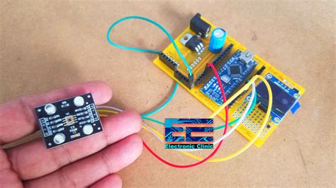 tcs230 color sensor arduino code circuit arduino color